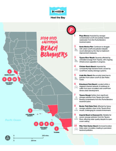 Heal the Bay Releases Annual Beach Report Card Honor Roll and Beach ...